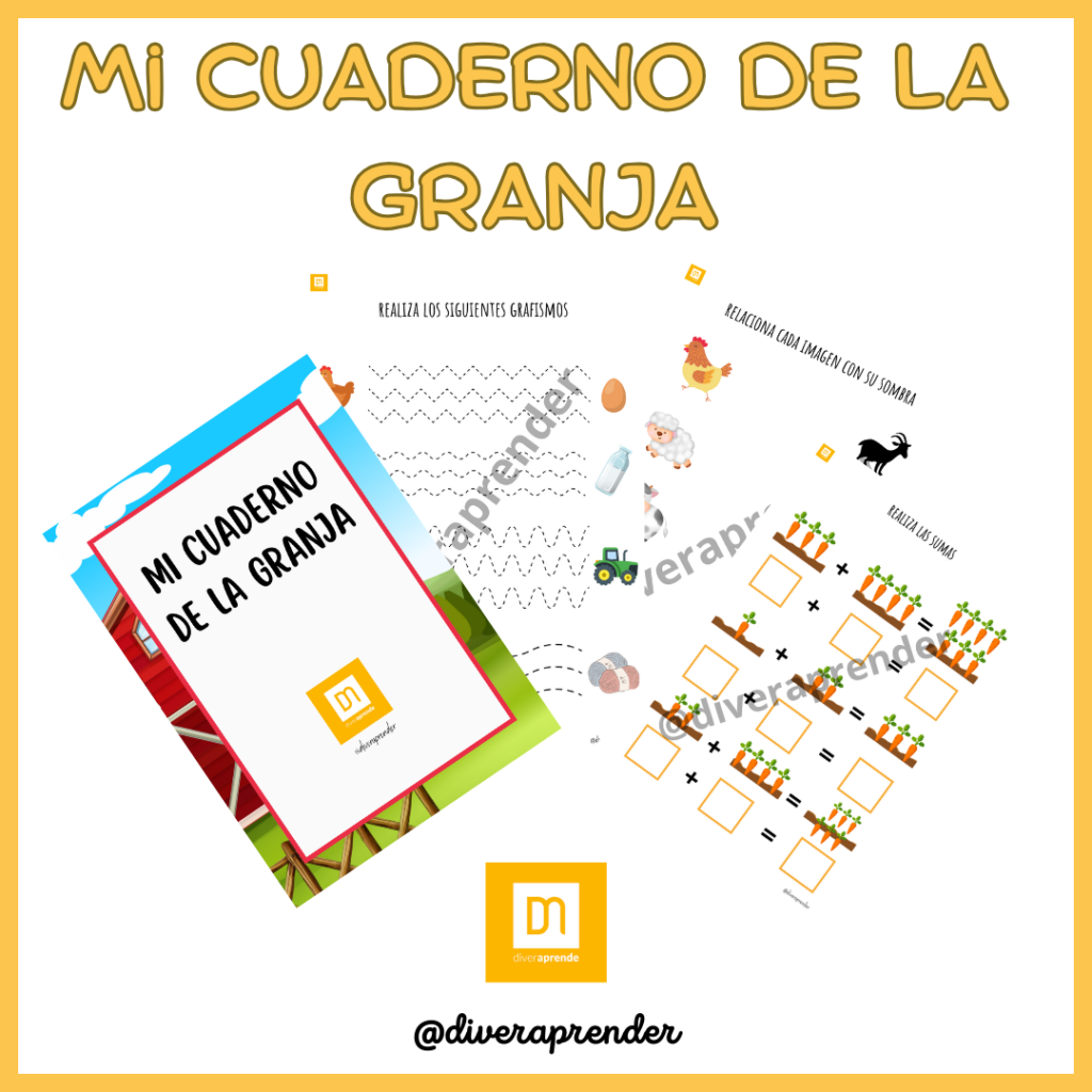 Mi cuaderno de la granja – Diveraprender