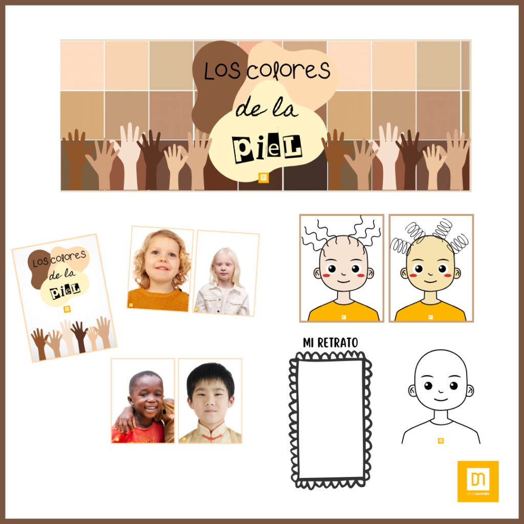 Los colores de la piel – Diveraprender