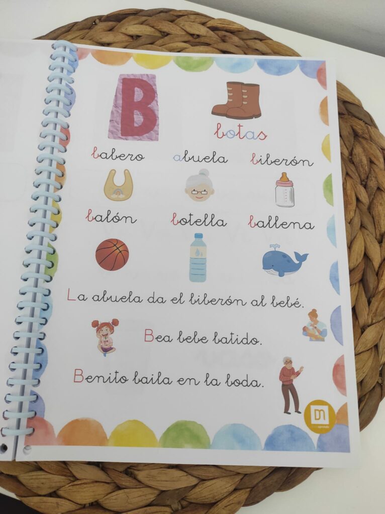 Cartilla de lectura letra ligada – Diveraprender