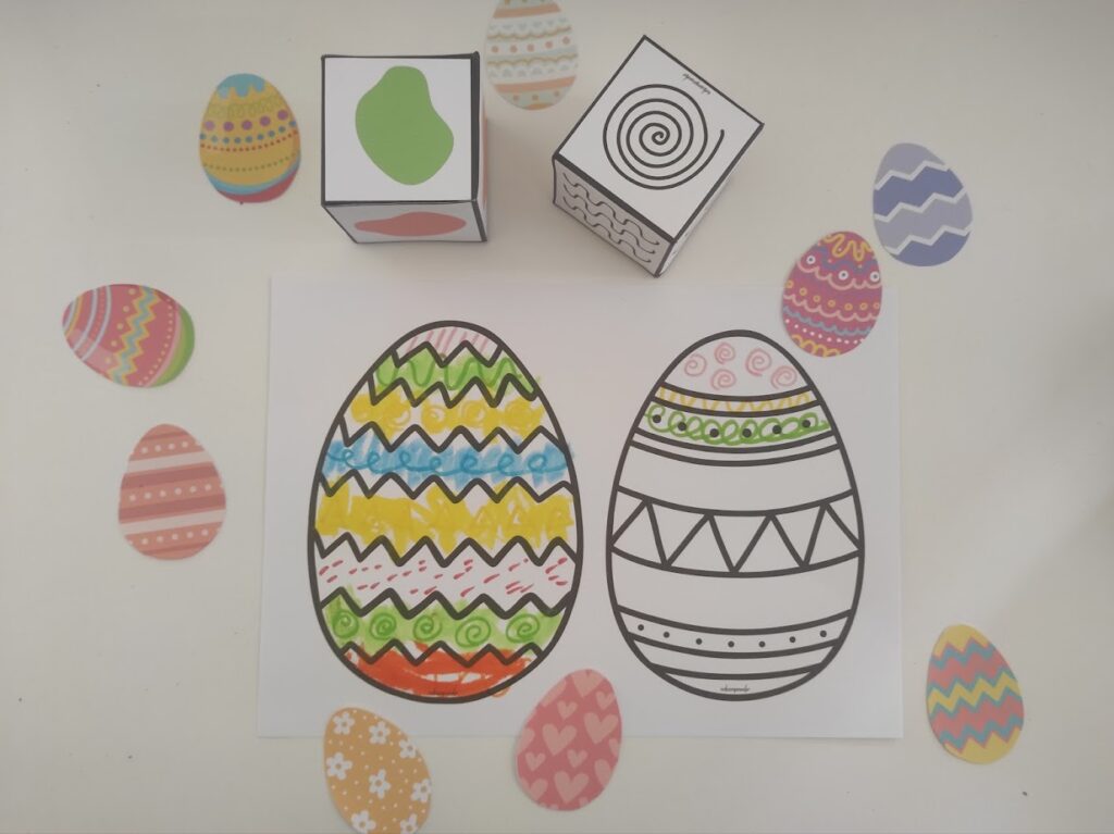 Grafismo: huevos de Pascua – Diveraprender