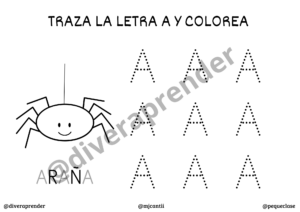 Cuaderno lecto nivel 1 «grafismos y vocales». Blanco y negro ...